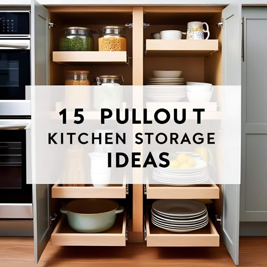 15 Pullout Kitchen Storage Ideas for a Clutter-Free Cooking Space ...