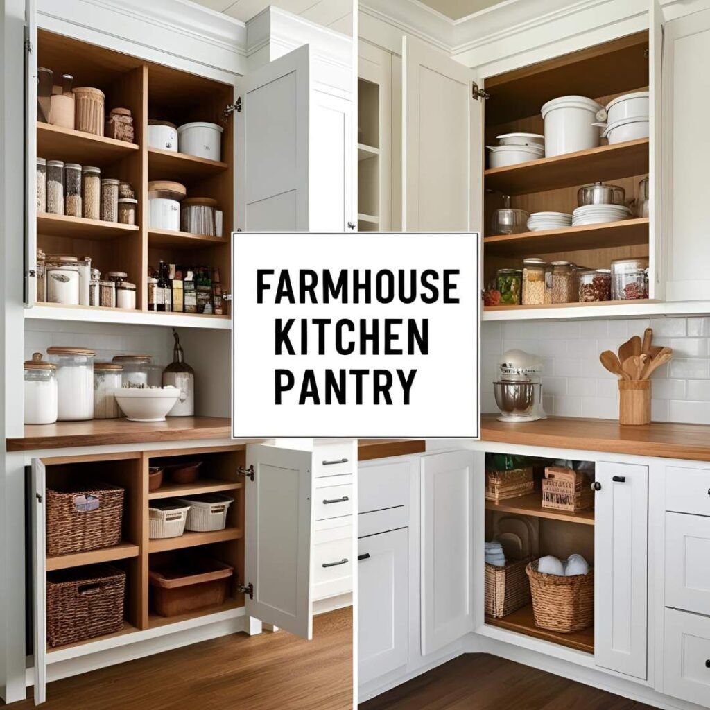 Farmhouse Kitchen Pantry Ideas: Organizing with Charm and Practicality ...