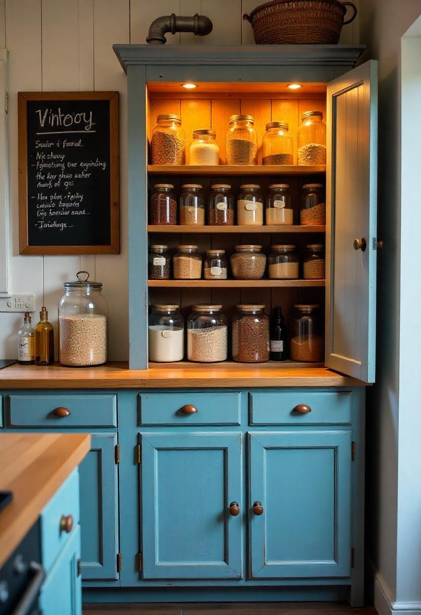 Farmhouse Kitchen Pantry Ideas: Organizing with Charm and Practicality ...