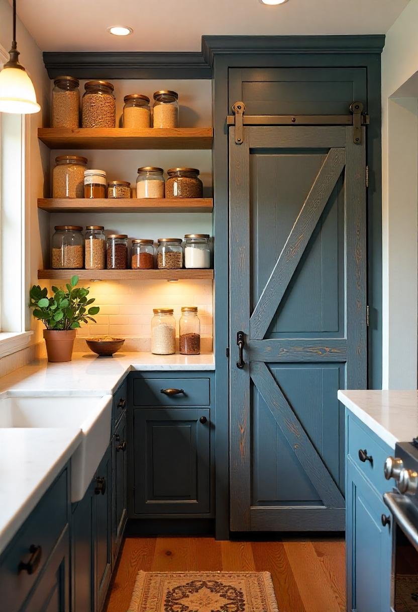 Farmhouse Kitchen Pantry Ideas: Organizing with Charm and Practicality ...